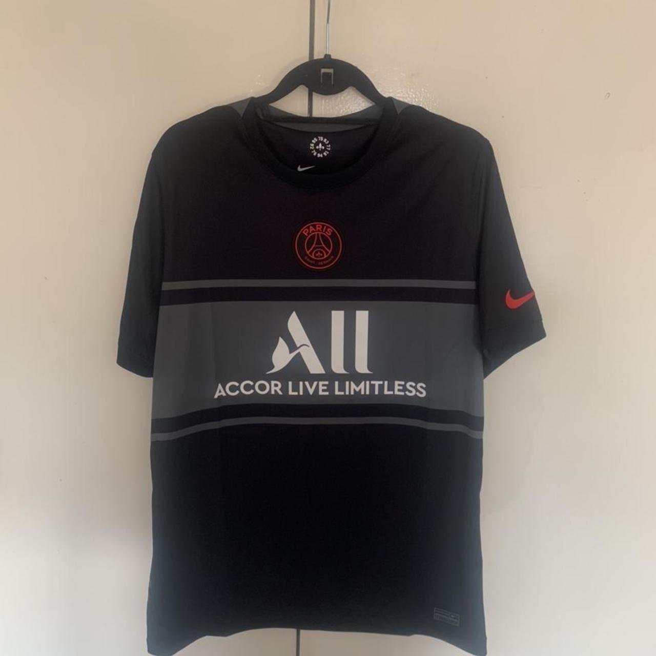 PSG third shirt BNWOT Hakimi print Size L #psg... - Depop