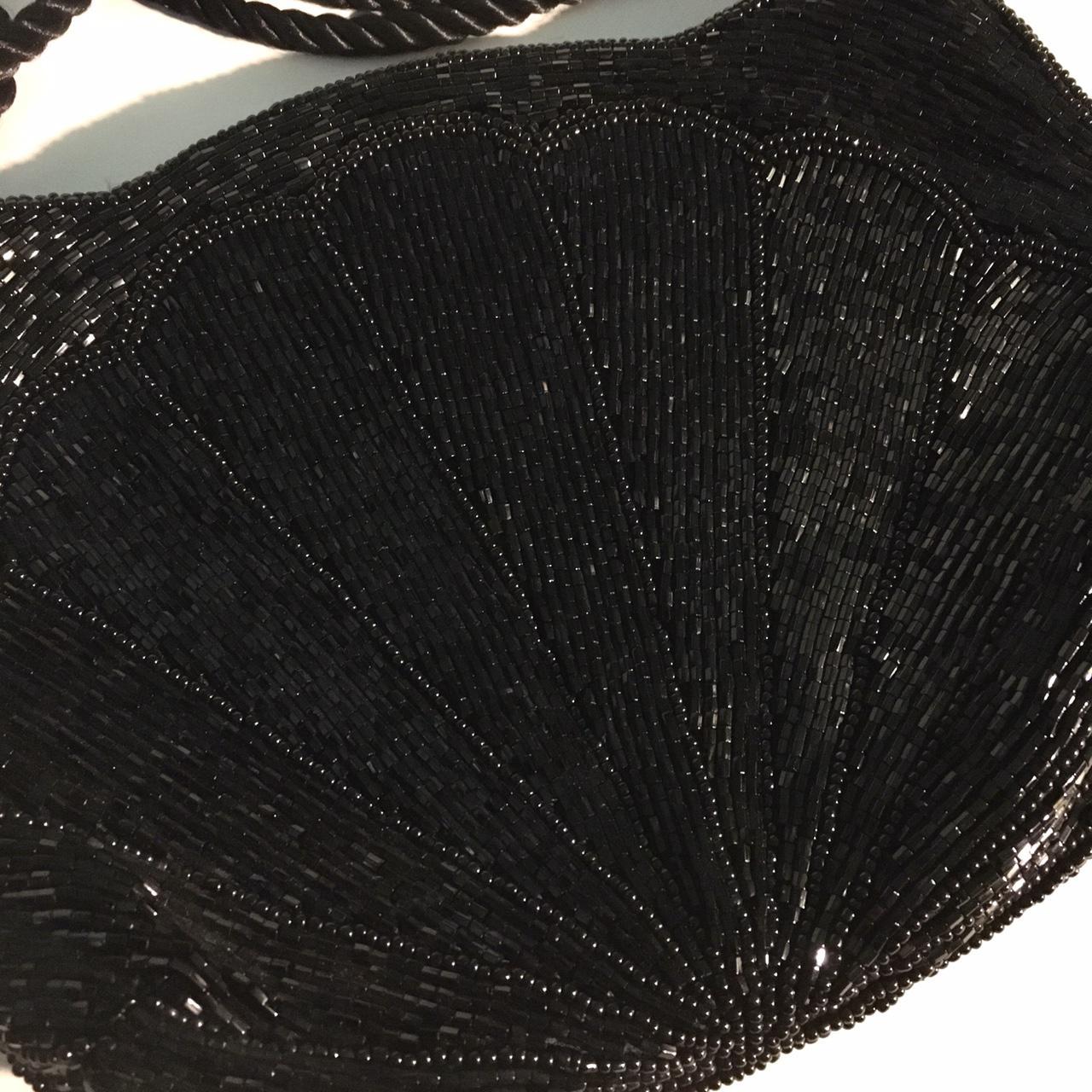 Black Beaded Sea Shell Purse. The cutest little... - Depop