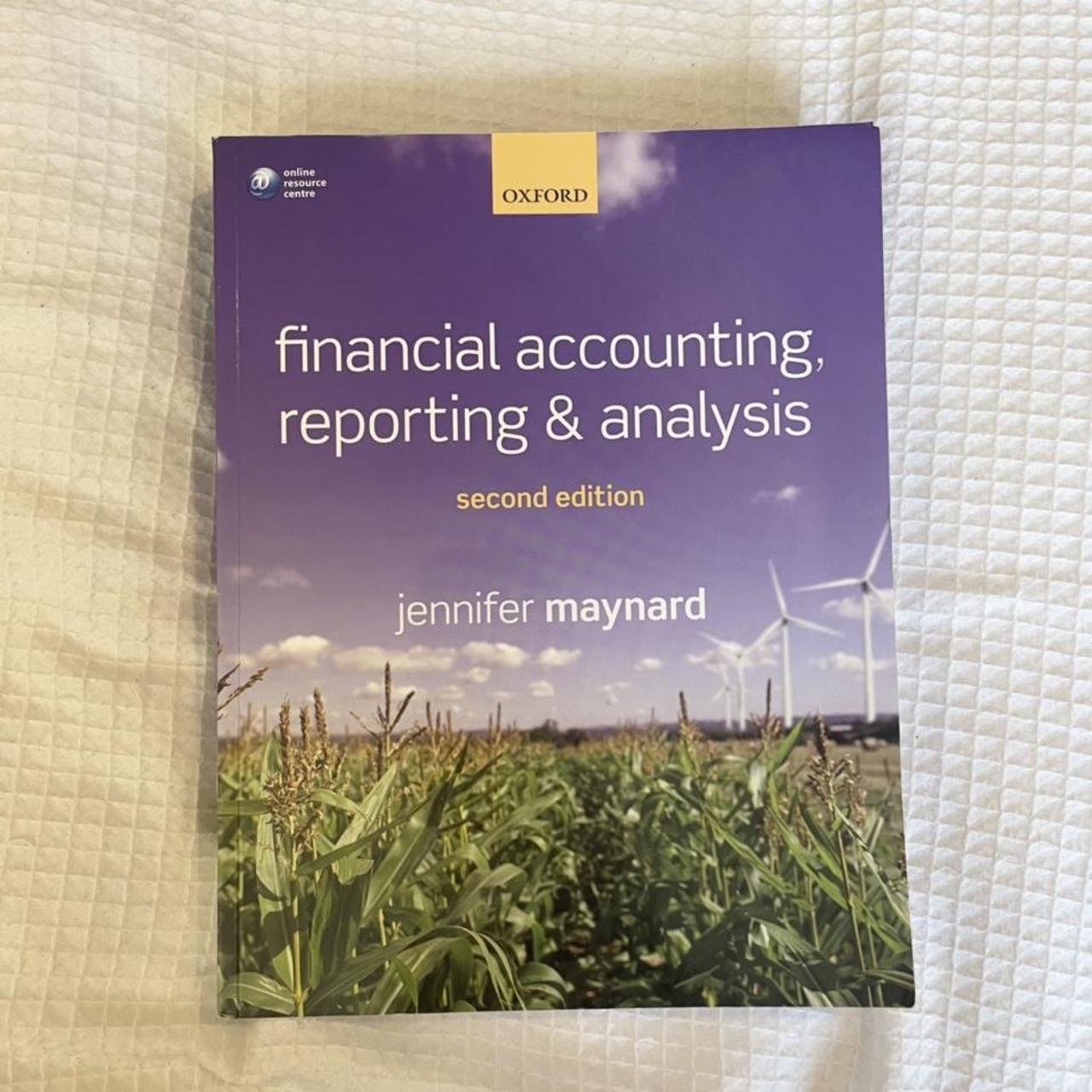 Financial Accounting, Reporting & Analysis (2nd... - Depop