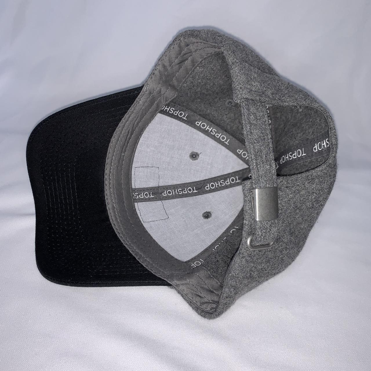 TOPSHOP Grey Cap • Never worn • Excellent... - Depop