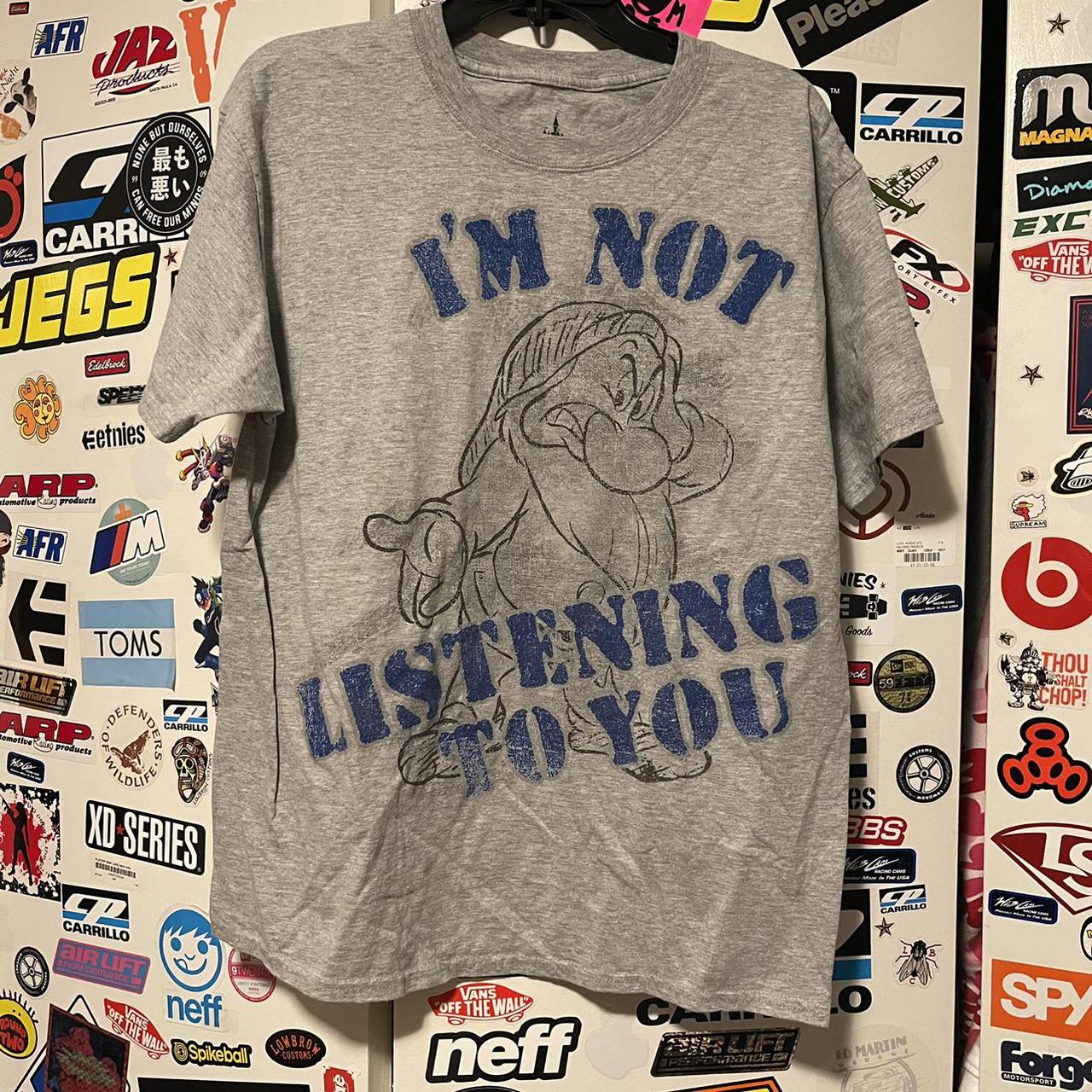 Disney Grumpy shirt Size L Vintage y2k #disney... | Depop