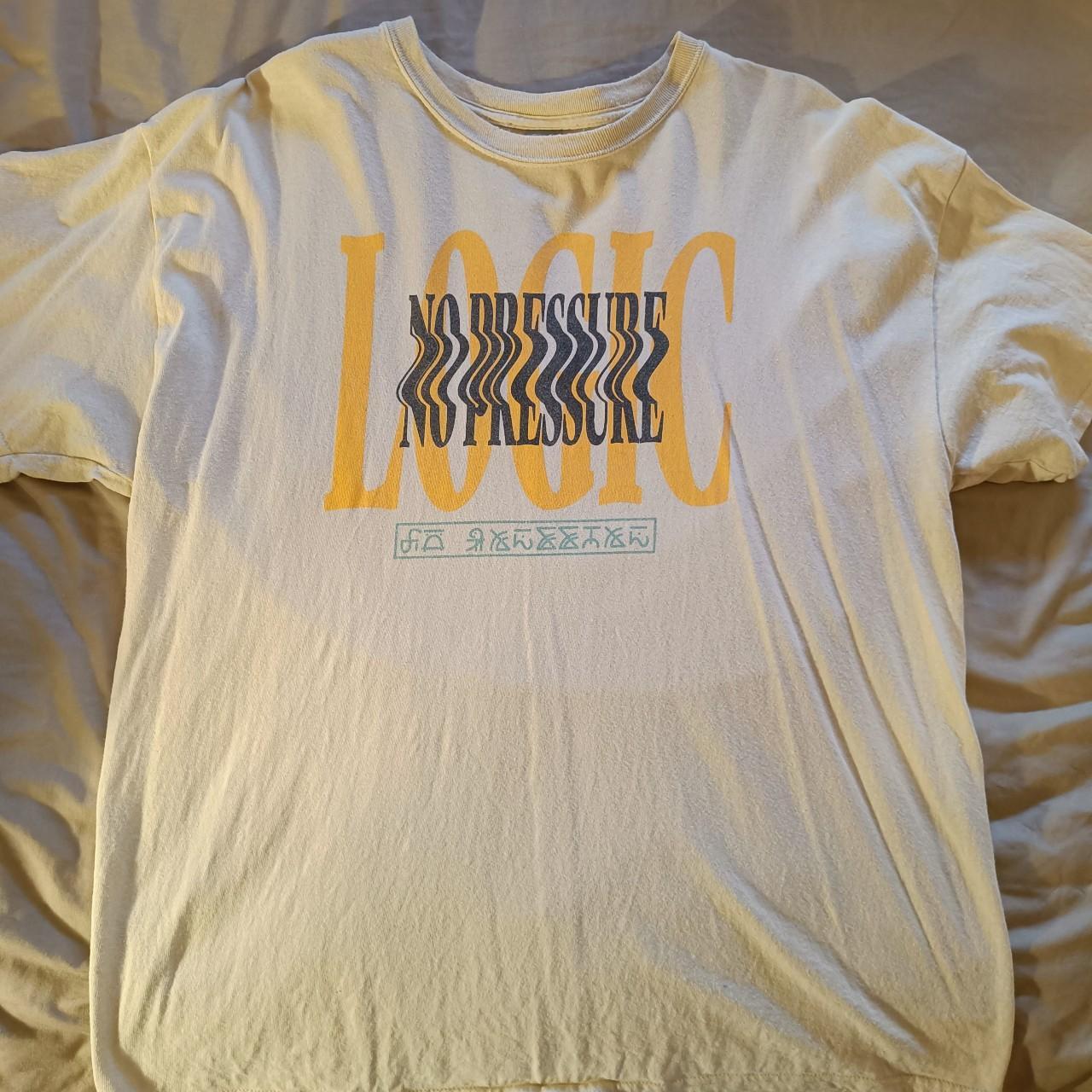 Logic - No Pressure Official T-Shirt Never worn -... - Depop