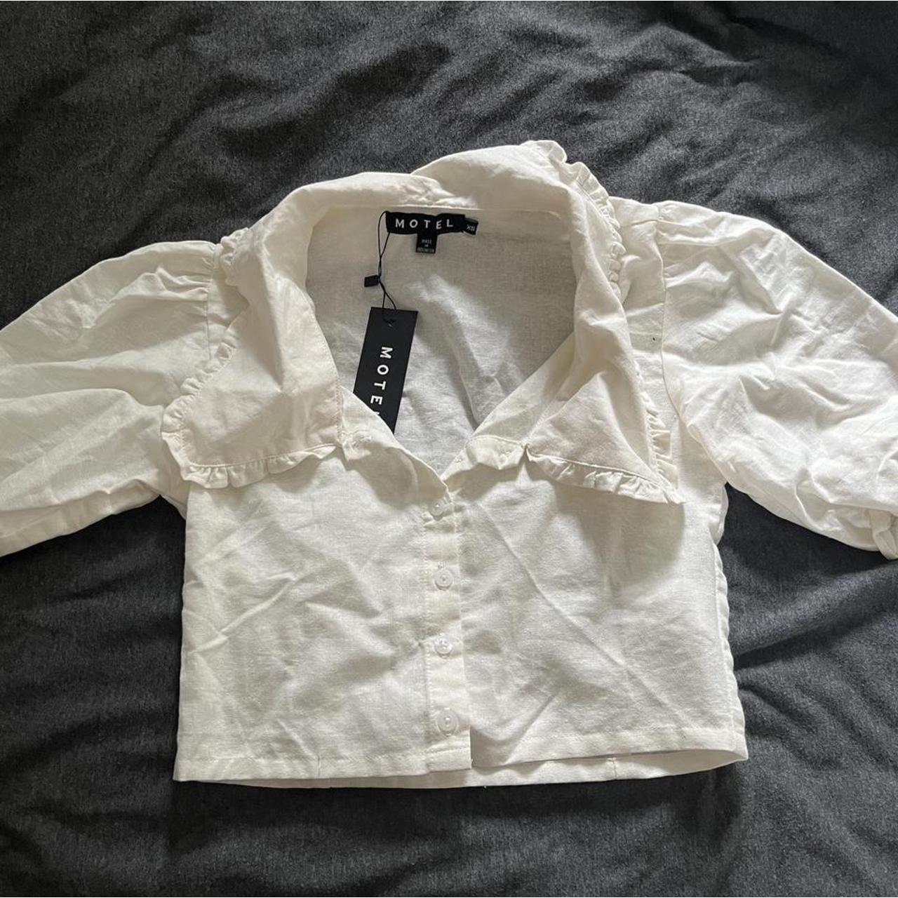 Motel Rock tucci top in ivory Brand new with tag - Depop