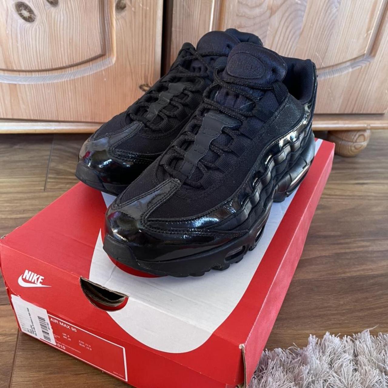⚡️Nike air max 95 triple black⚡️ Great condition with... - Depop
