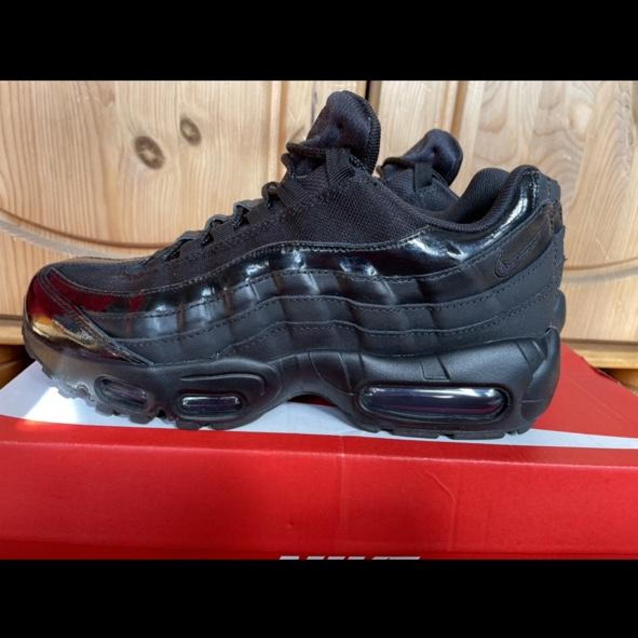 ⚡️Nike air max 95 triple black⚡️ Great condition with... - Depop