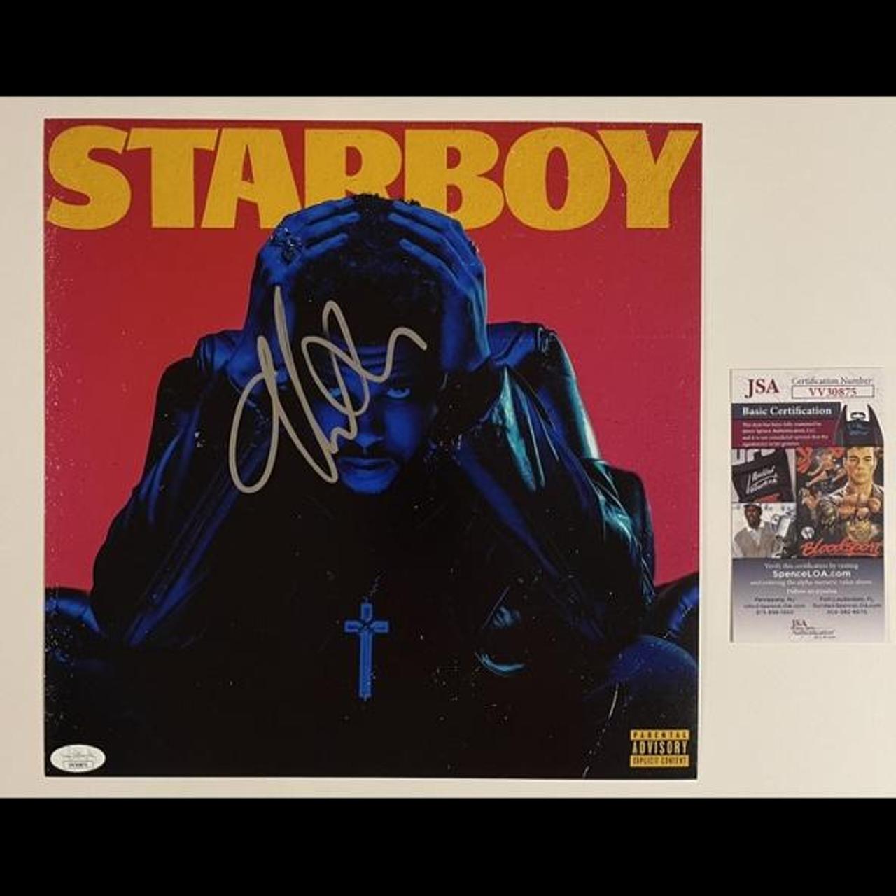 The Weeknd signed Starboy 12x12 photo The Weeknd... - Depop