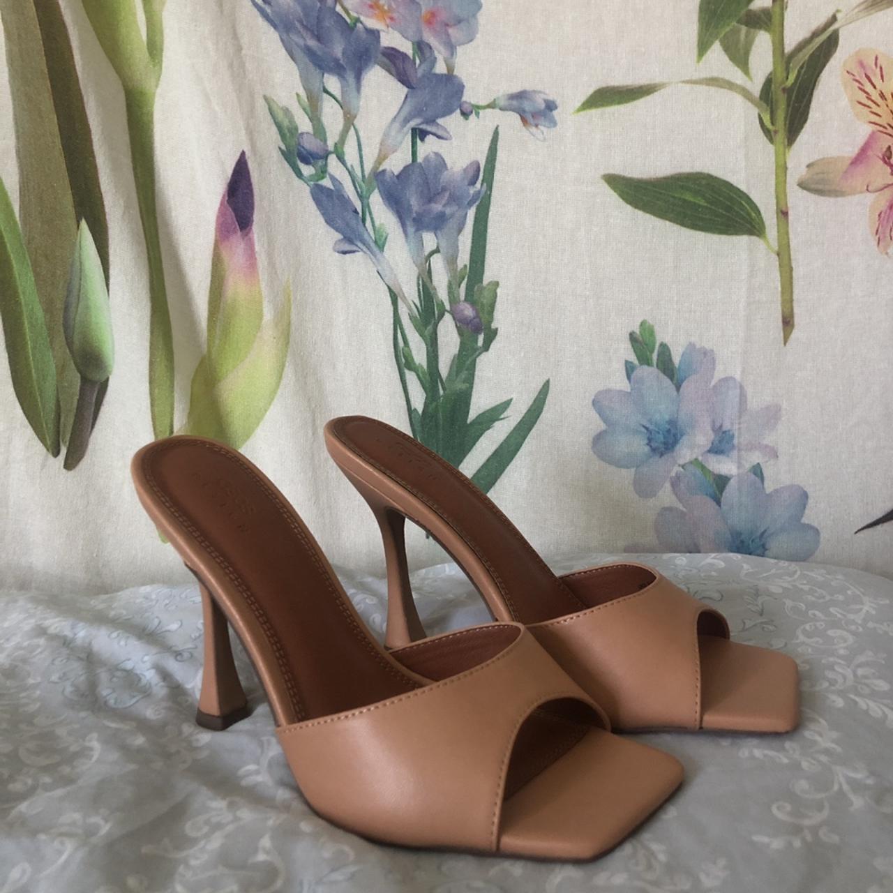 Stunning ASOS slide on heels. Never worn due to... - Depop