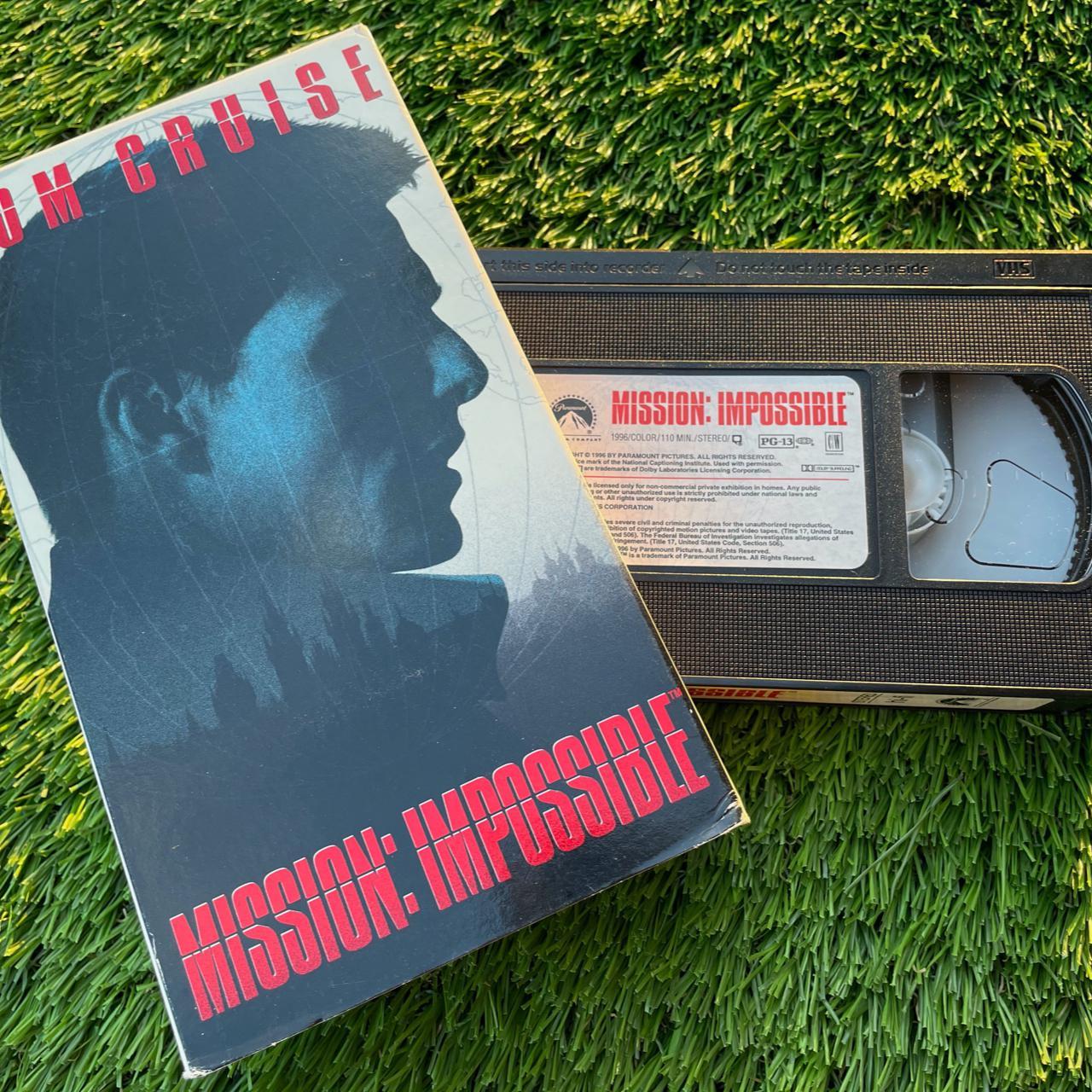 Mission Impossible VHS Tape #vhstape #tomcruise... - Depop