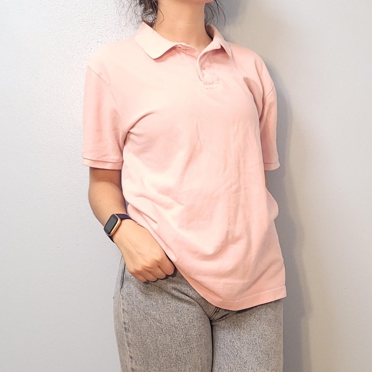 Super cool pastel pink polo shirt from Polo!! 💛Size... - Depop