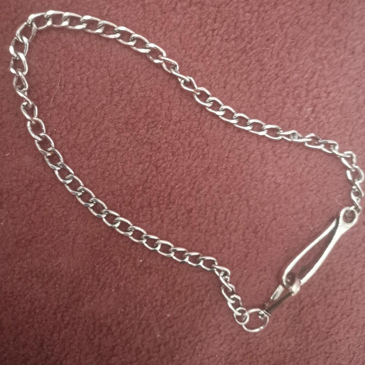Super cool silver belt chain, can also be worn on... - Depop