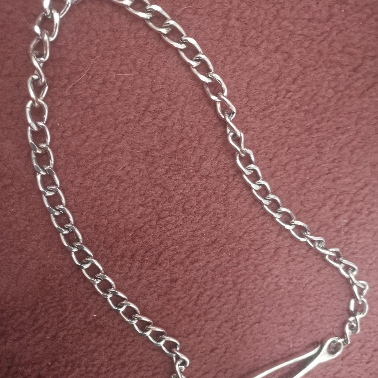 Super cool silver belt chain, can also be worn on... - Depop