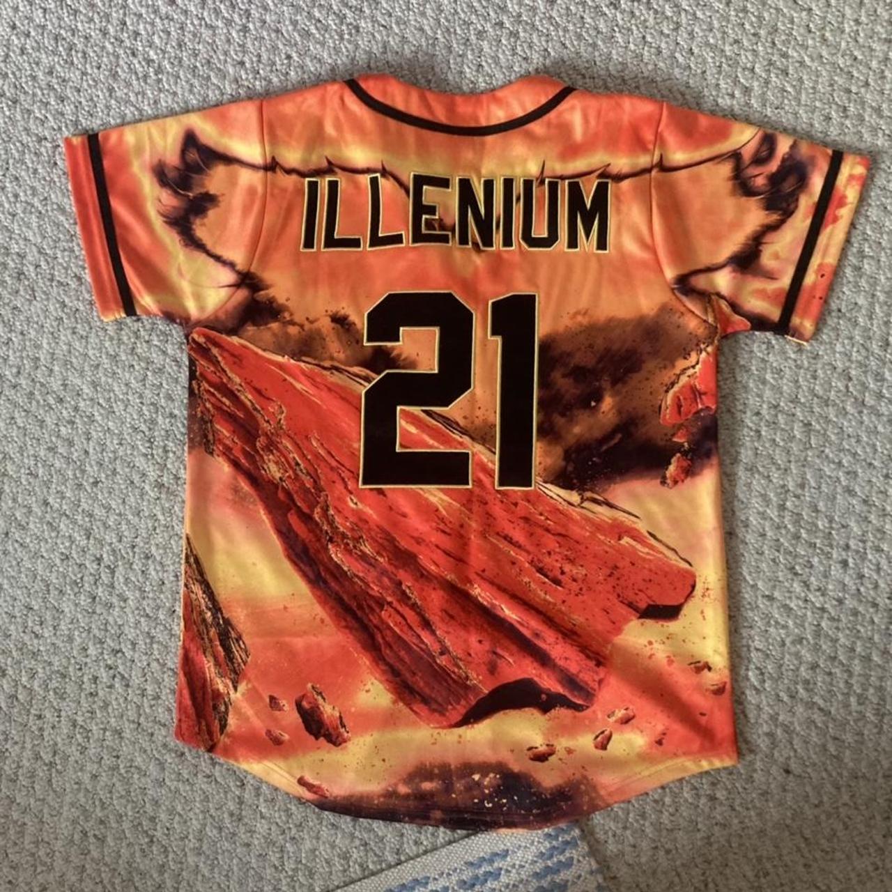 Authentic NWOT Illenium Red Rocks Jersey from 2021.... - Depop