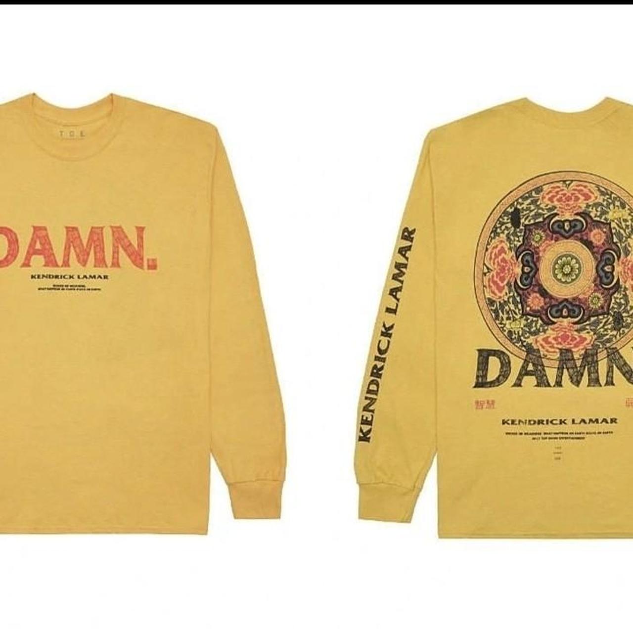 OFFICIAL Kendrick Lamar DAMN tour tee - Long Sleeve... - Depop
