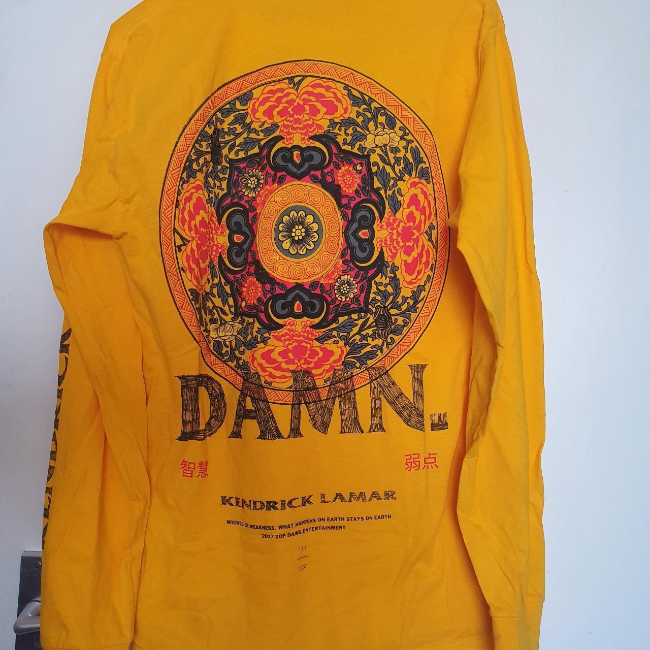 OFFICIAL Kendrick Lamar DAMN tour tee - Long Sleeve... - Depop