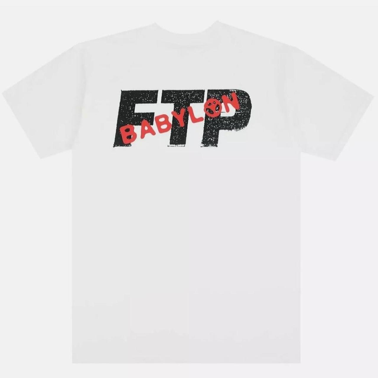 BNIB Ftp X Babylon Logo Tee White Size Large , still... - Depop