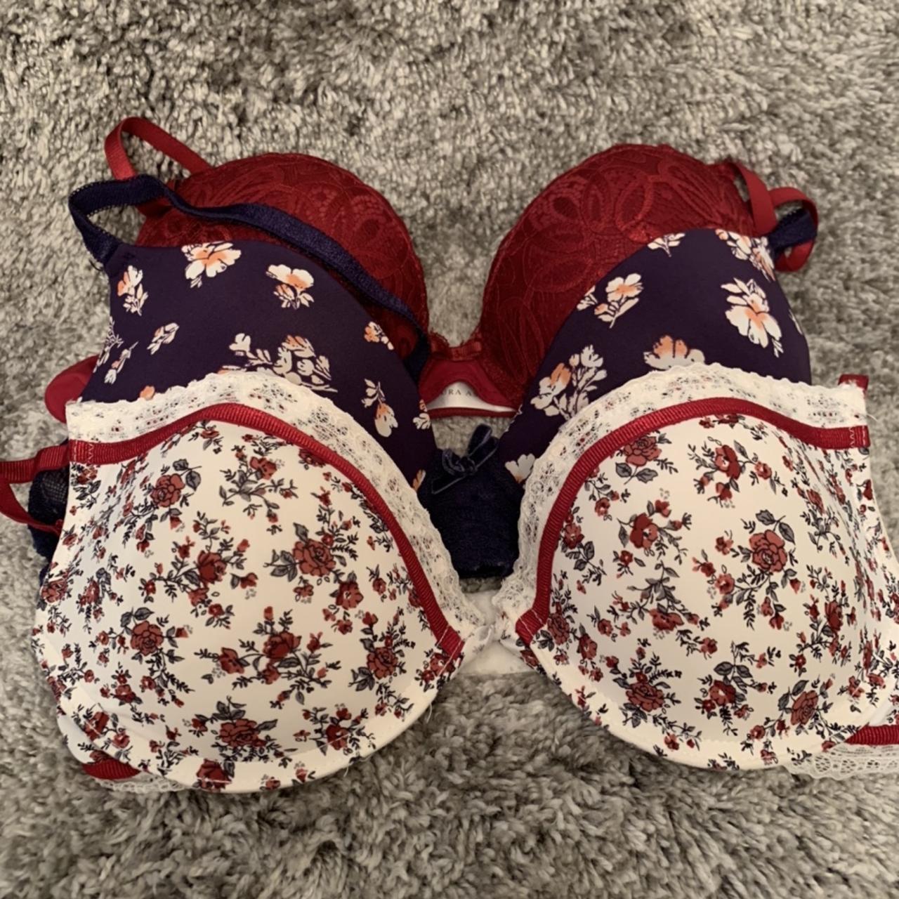 LAURA ASHLEY LACE BRA BUNDLE!! ALL BRAS ARE 36C NO... - Depop
