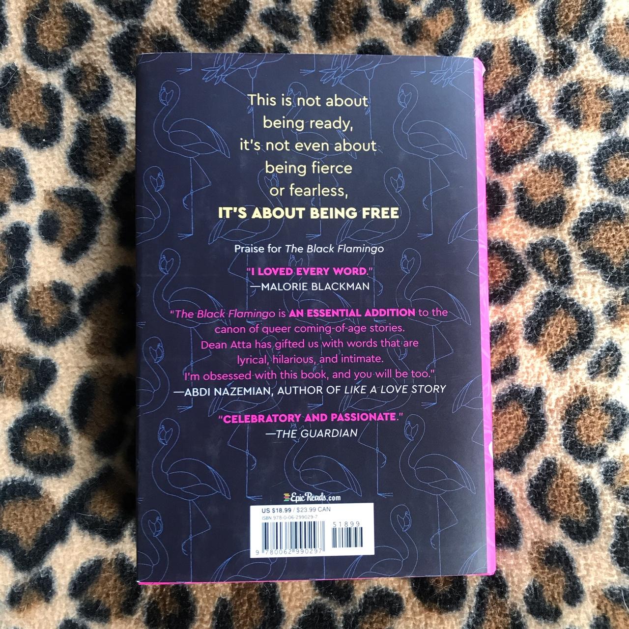 the Black Flamingo by Dean Atta hardcover brand new... - Depop