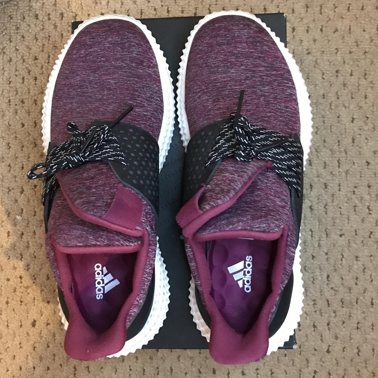 ADIDAS athletics 24/7 tr. Maroon and black colour... - Depop