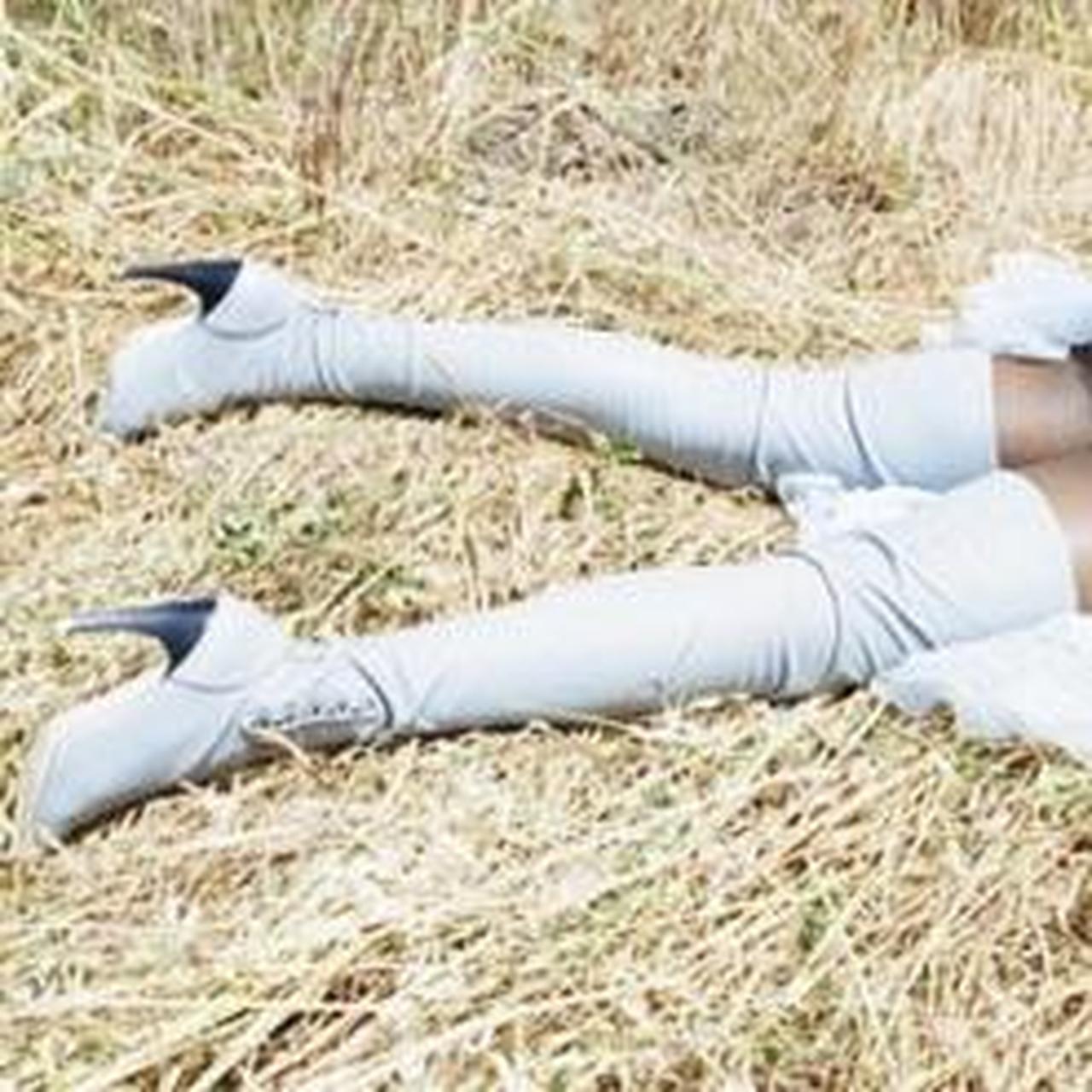 NINA RICCI thigh high boots in buttery soft... - Depop