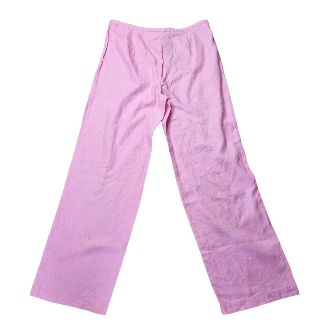 Women's Pink Trousers | Depop