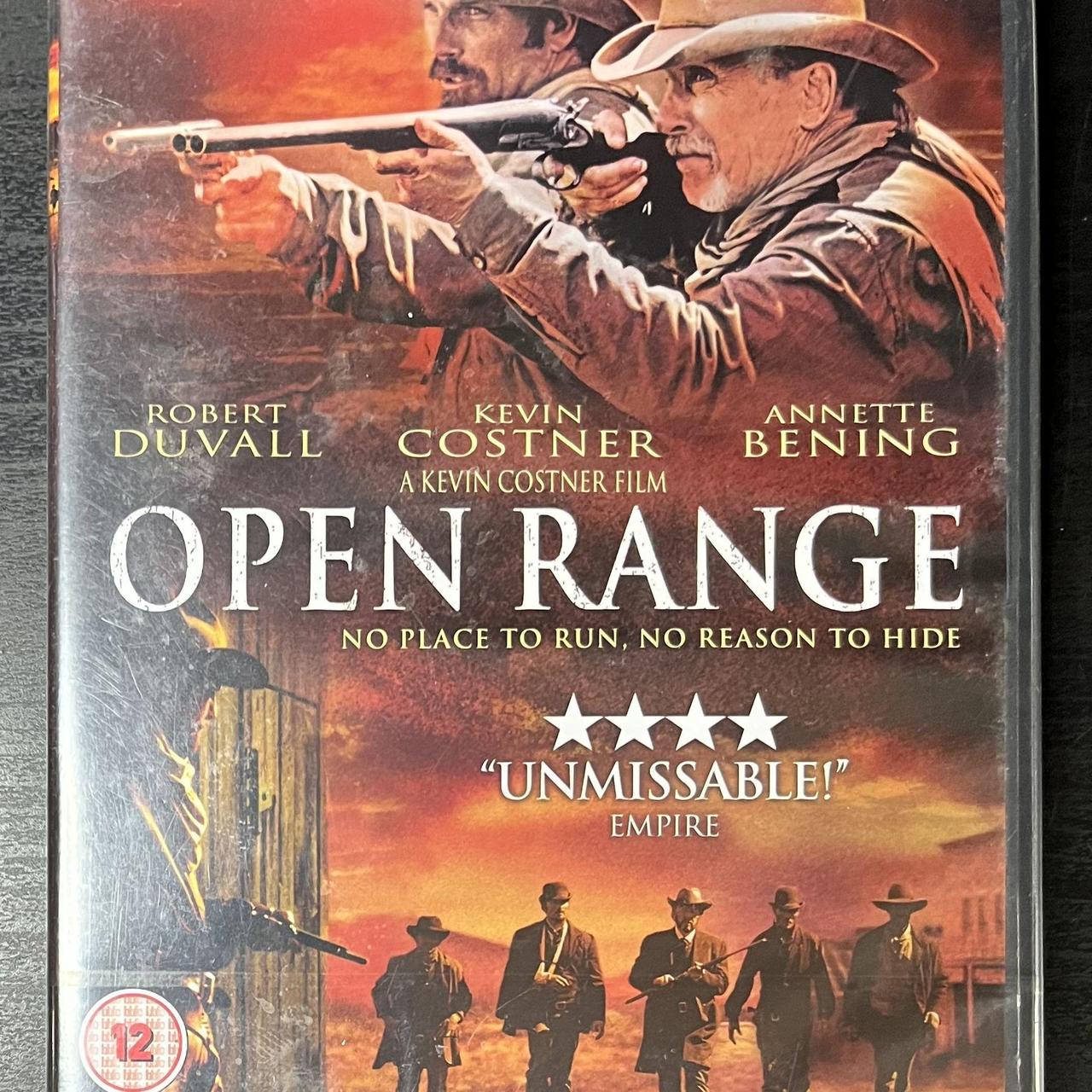 Open Range DVD (2011) Kevin Costner cert 12 New and... - Depop