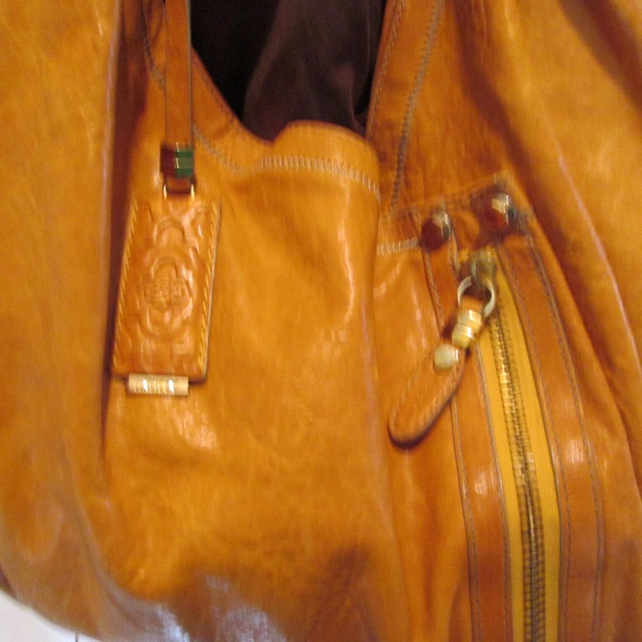 FINAL SALE Xlarge Brown YANY Hobo Bag measures 23" X... | Depop