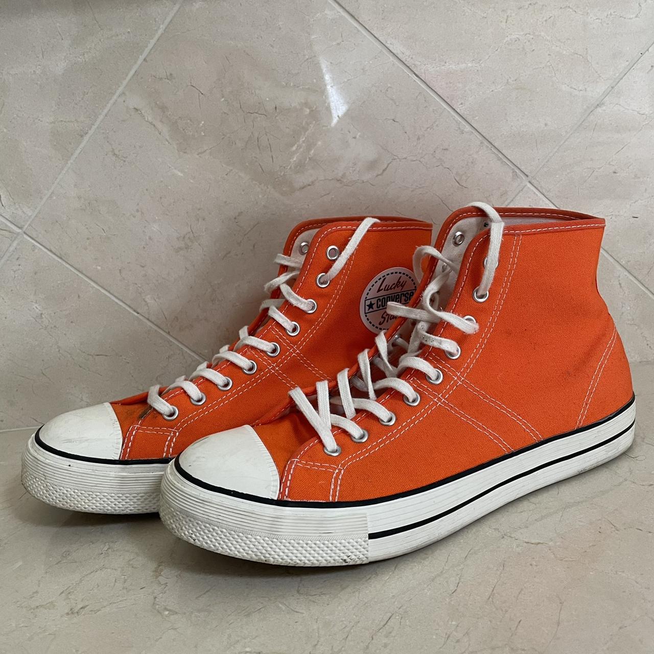 Converse Lucky Star Hi Canvas Shoe Sneaker... - Depop