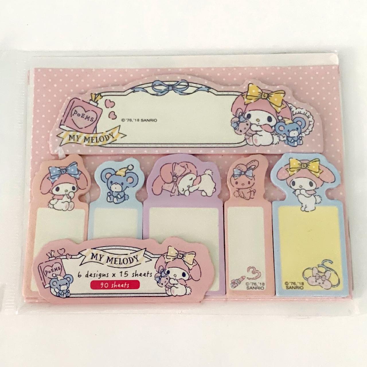 Brand New My Melody Sticky Notes💗 - Total of 90... - Depop