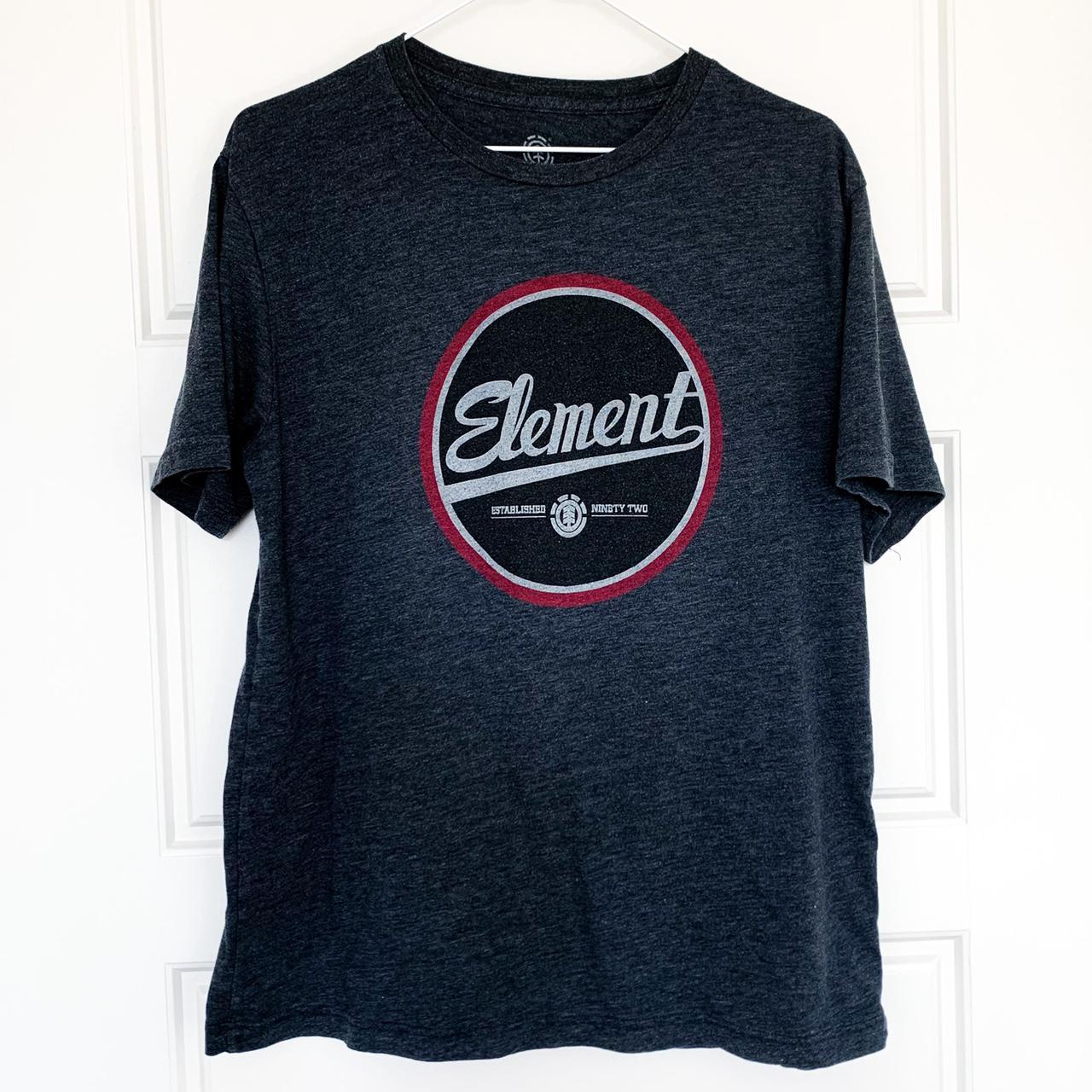 Dark grey Element tee shirt Skater brand Element... - Depop