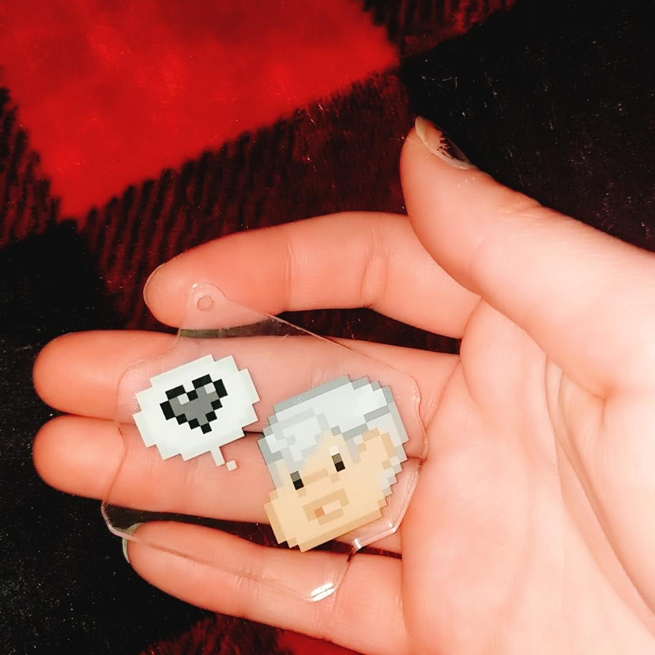 Voltron Shiro 8 bit charm! I bought this charm at... - Depop