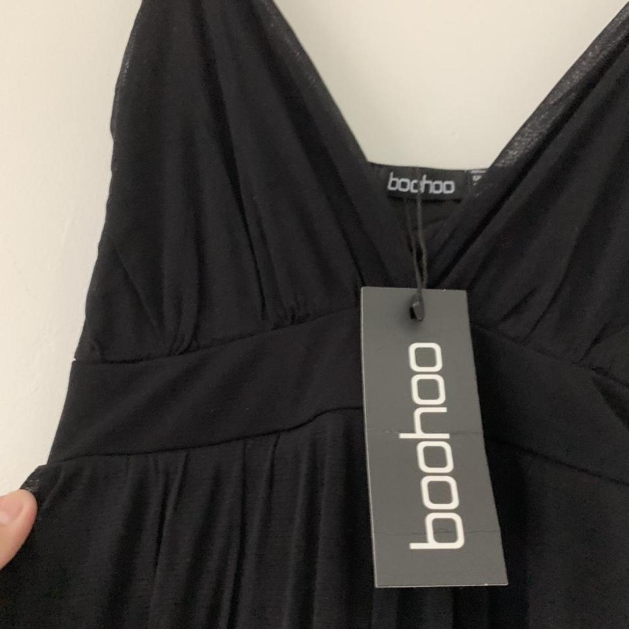 Boohoo Women's Black Dress | Depop