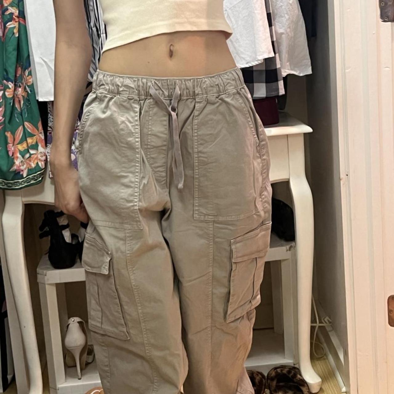 cargo pants from Garage PRICE FIRM THESE PANTS ARE... - Depop