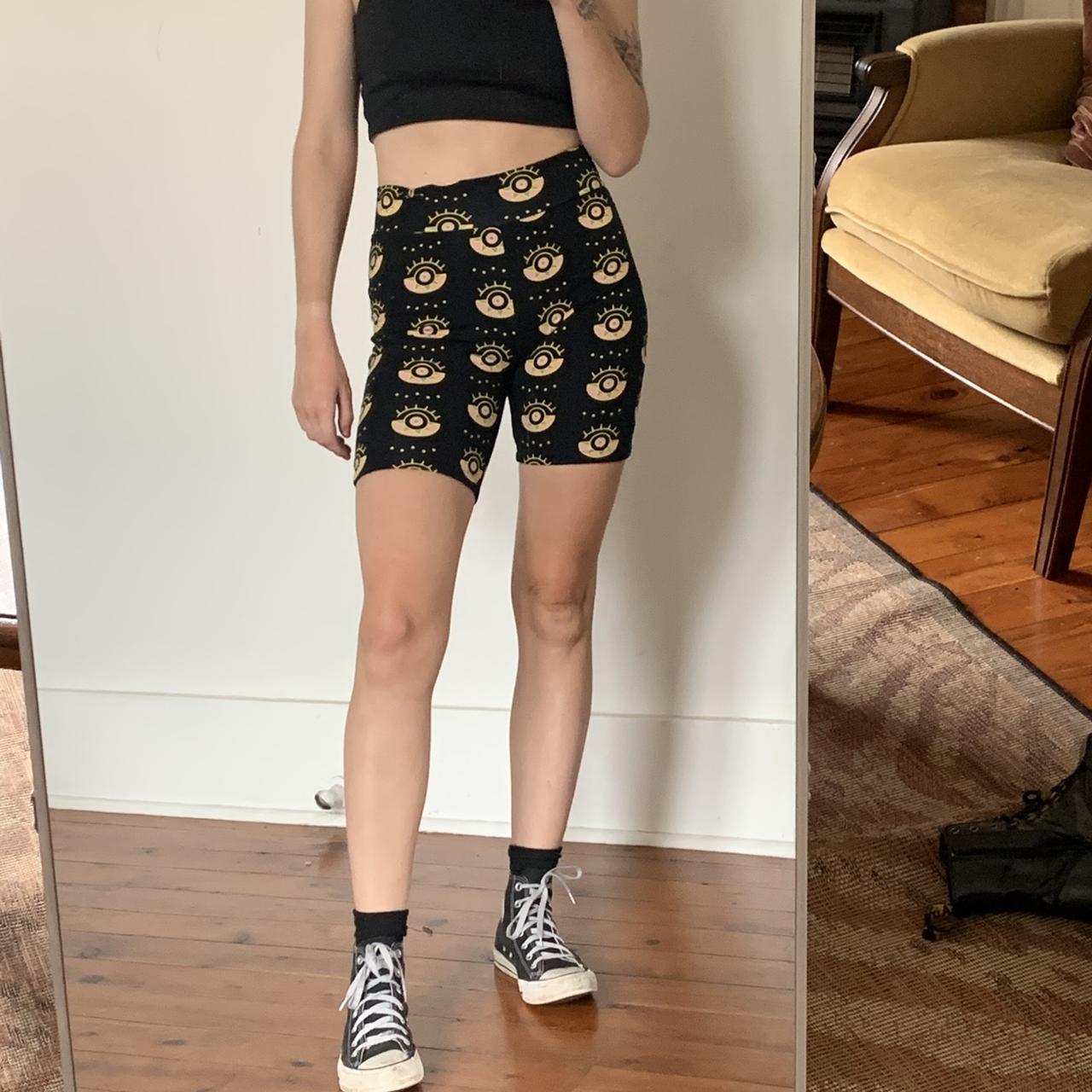 BIKE SHORTS handmade by bad babes Hella comfy to be... - Depop