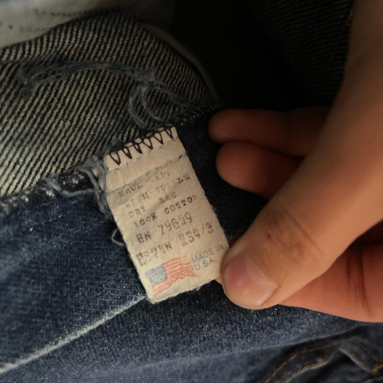 Vintage James Wych jeans // 90s Dark wash high... - Depop