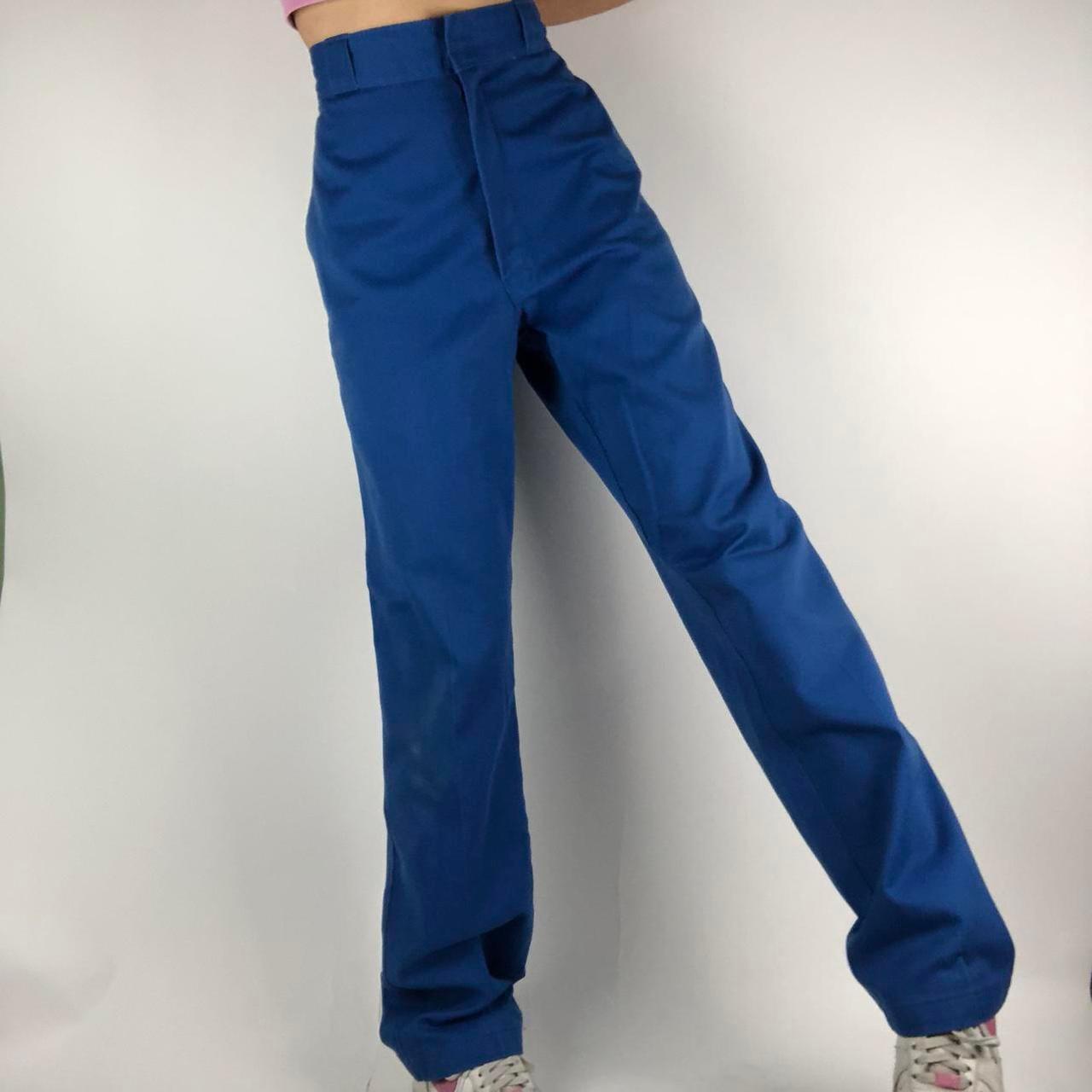 Dickies high waisted blue work pants Love the... - Depop