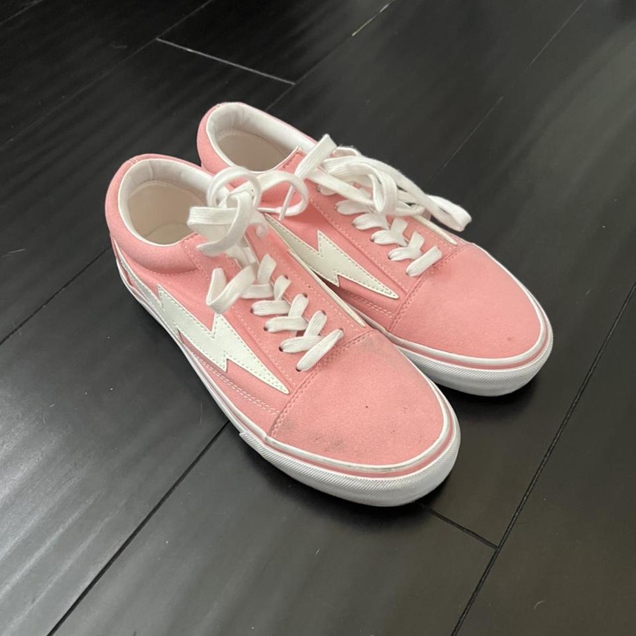 PINK revenge x storms Mens us 7 womens 8.5 little... - Depop