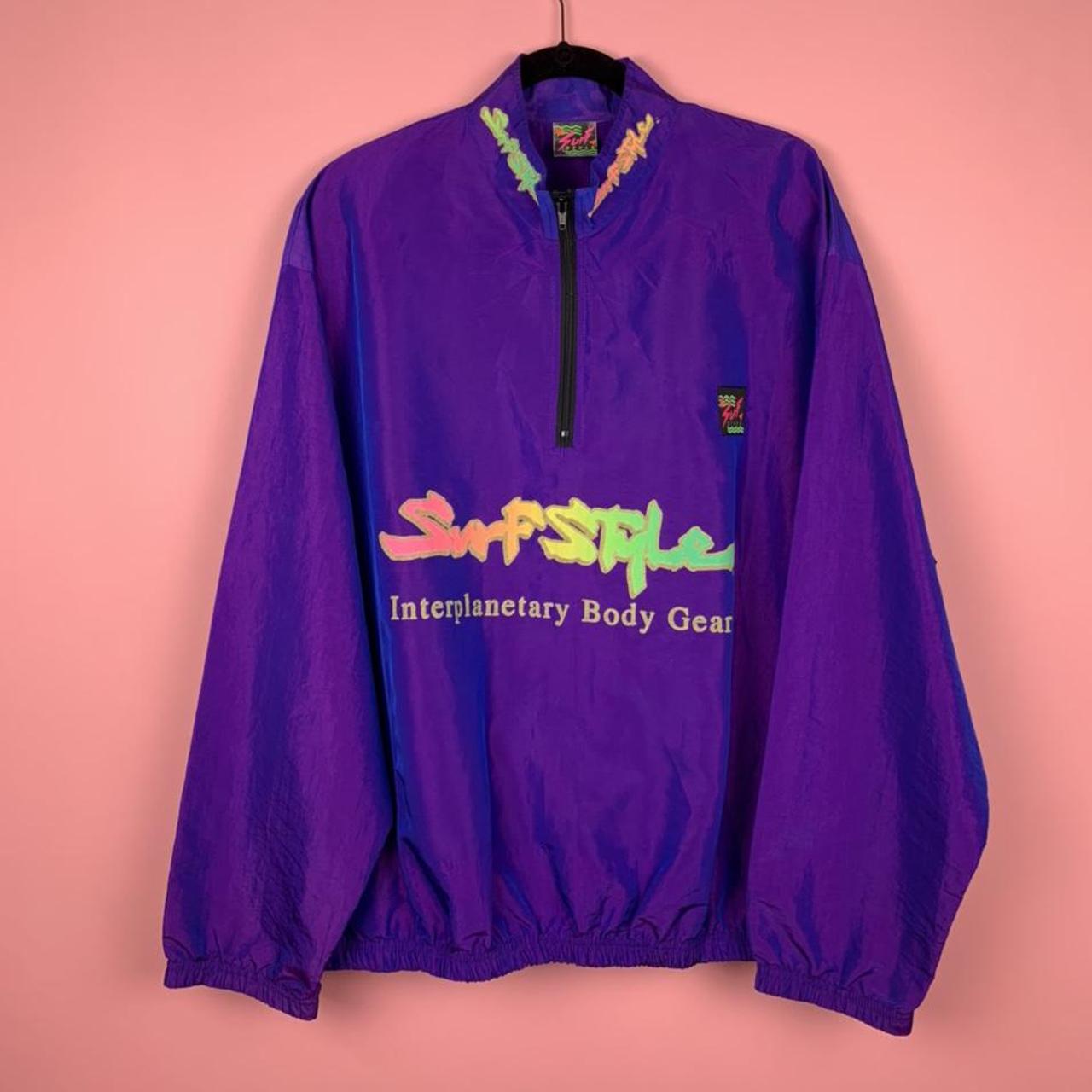 vintage 80s surf style interplanetary body gear... - Depop