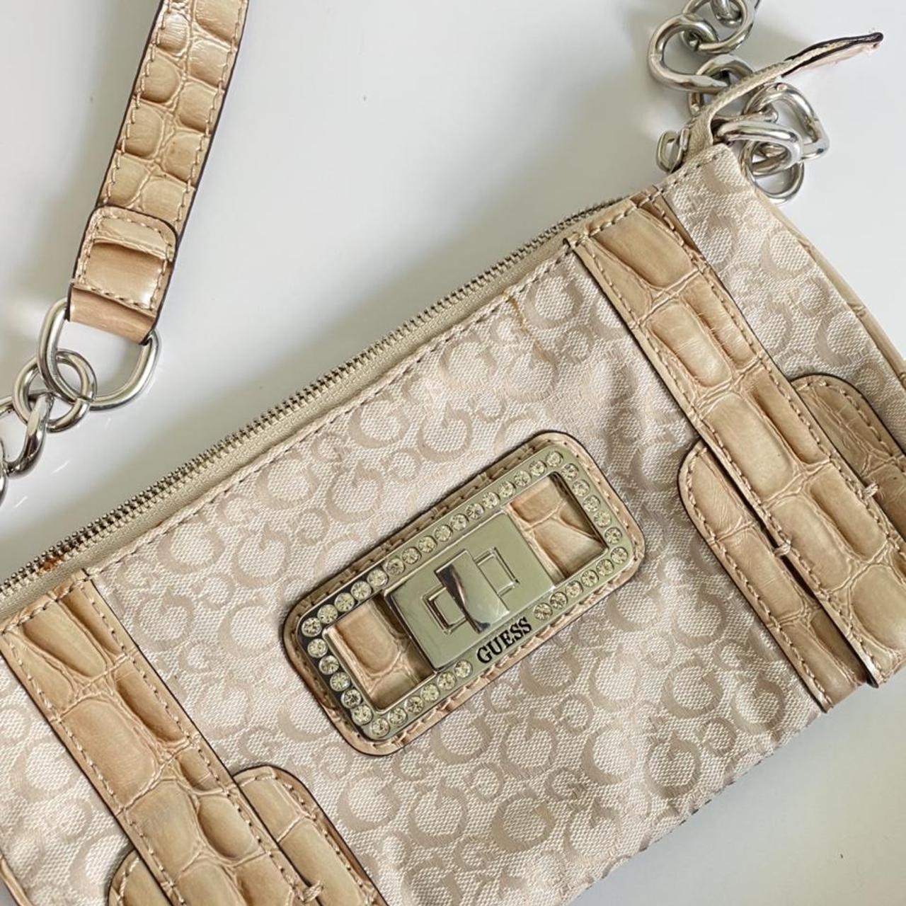 Vintage Guess Croc Chain Shoulder Bag NWT EXTRA... - Depop