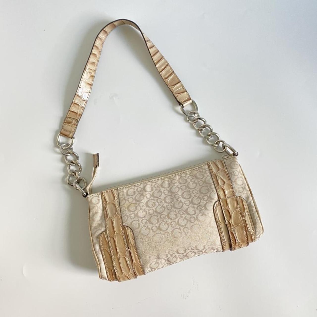 Vintage Guess Croc Chain Shoulder Bag NWT EXTRA... - Depop