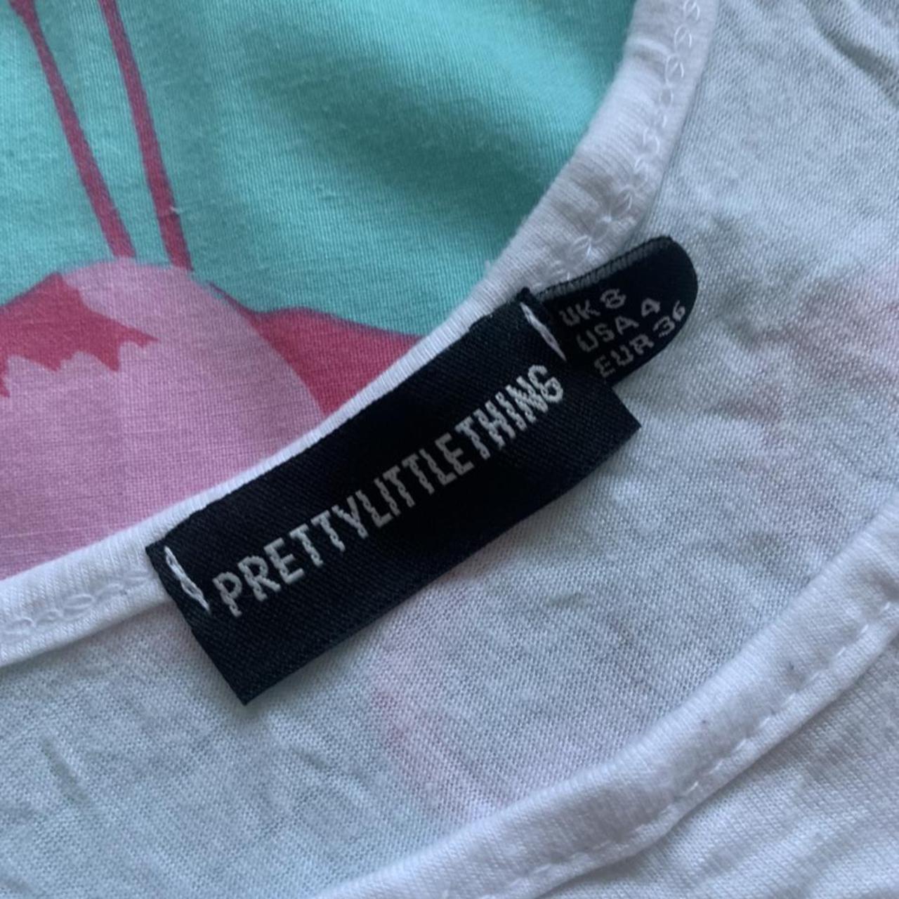Pretty little thing basic crops Never worn Size 8 - Depop