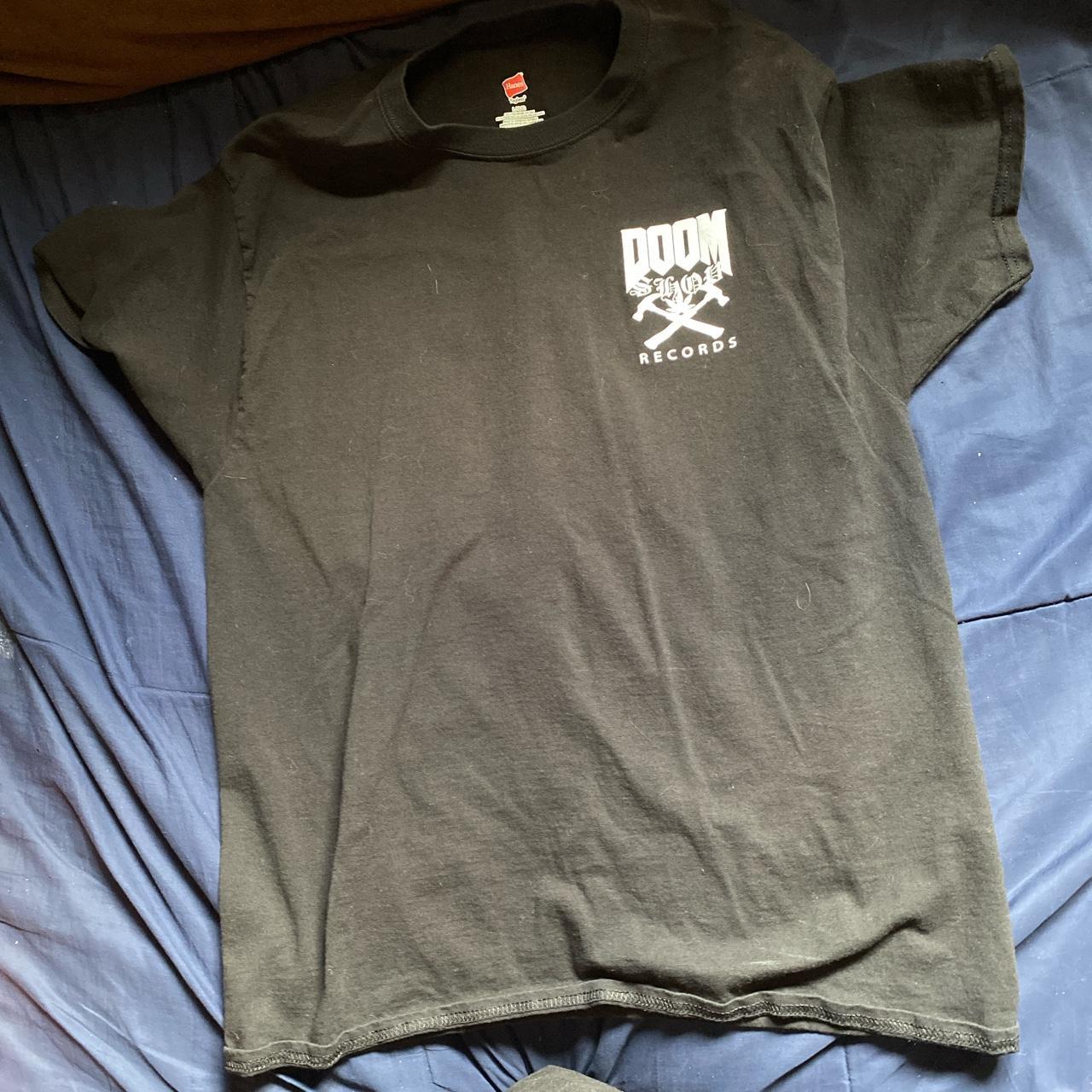 Doom Shop Murder Rap Tee Size L 10/10 Sick ass... - Depop