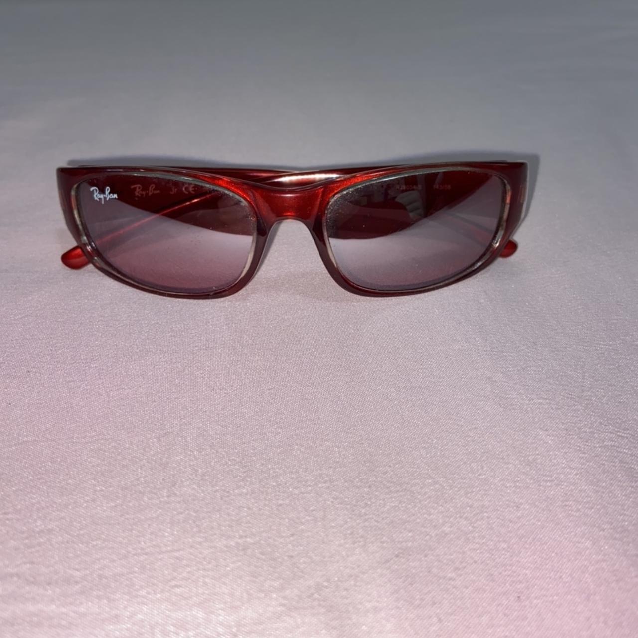 Vintage Y2K Jr Ray-Ban Sunglasses #Y2K #vintage... - Depop