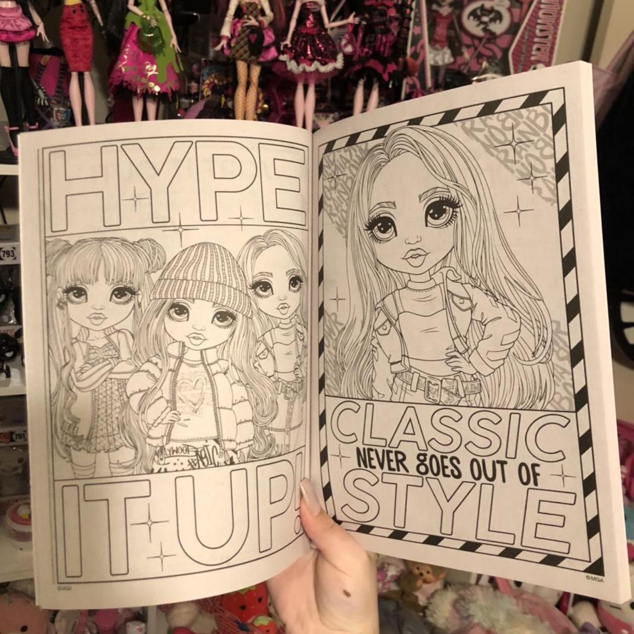 Rainbow High jumbo coloring book brand new! soo... - Depop