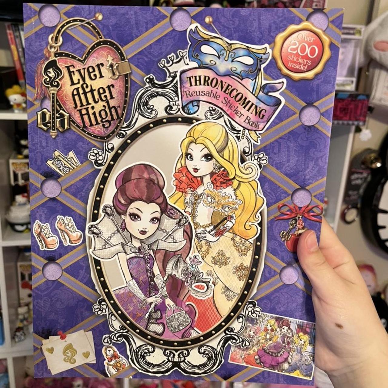 Ever after high sticker book Thronecoming brand new... - Depop