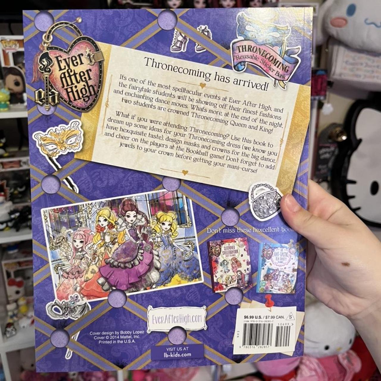 Ever after high sticker book Thronecoming brand new... - Depop