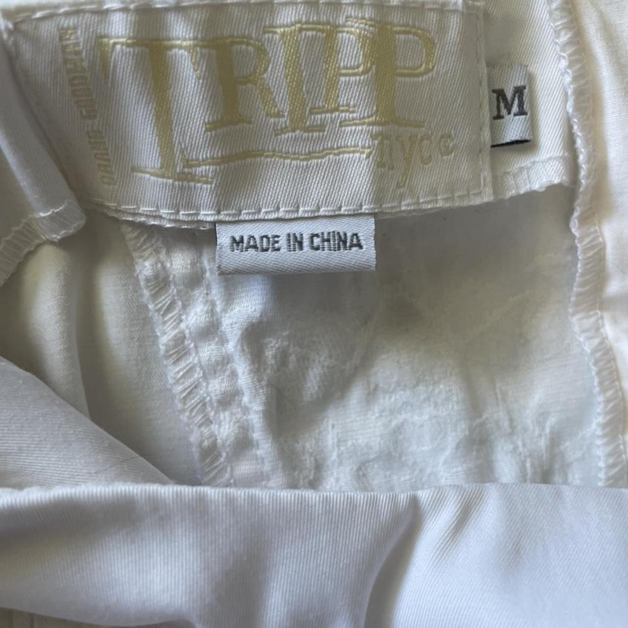 Tripp NYC Women's White Dress | Depop