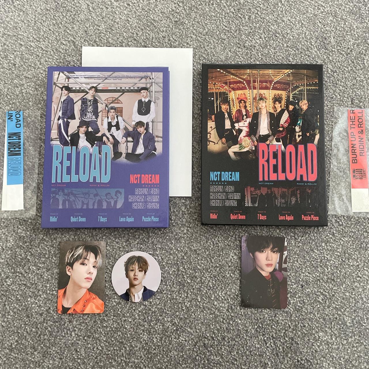 WTS NCT Dream ‘Reload’ albums 🧩 ‘ROLLIN’ version -... - Depop