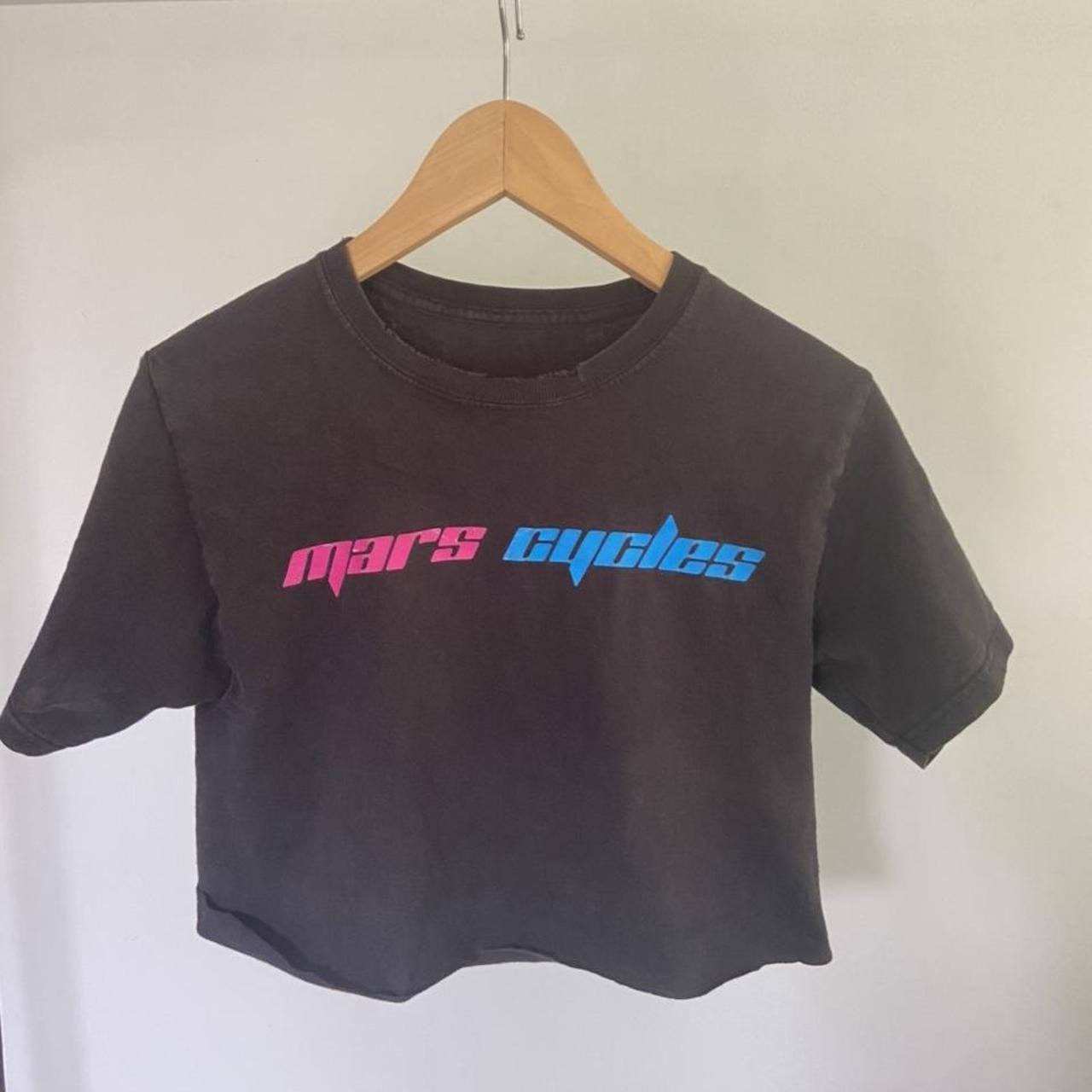 ‘mars cycles’ cropped shirt - some minor flaws... - Depop