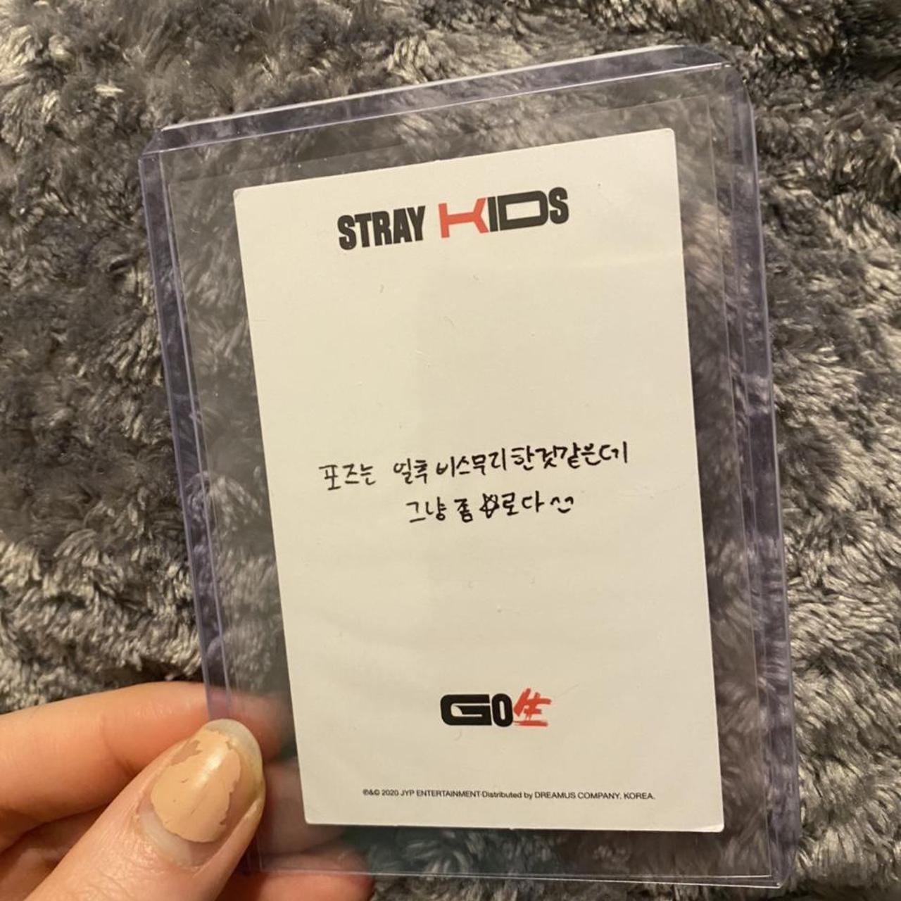 CHANGBIN STRAY KIDS GO LIVE ALBUM PHOTOCARD 💞FREE... - Depop