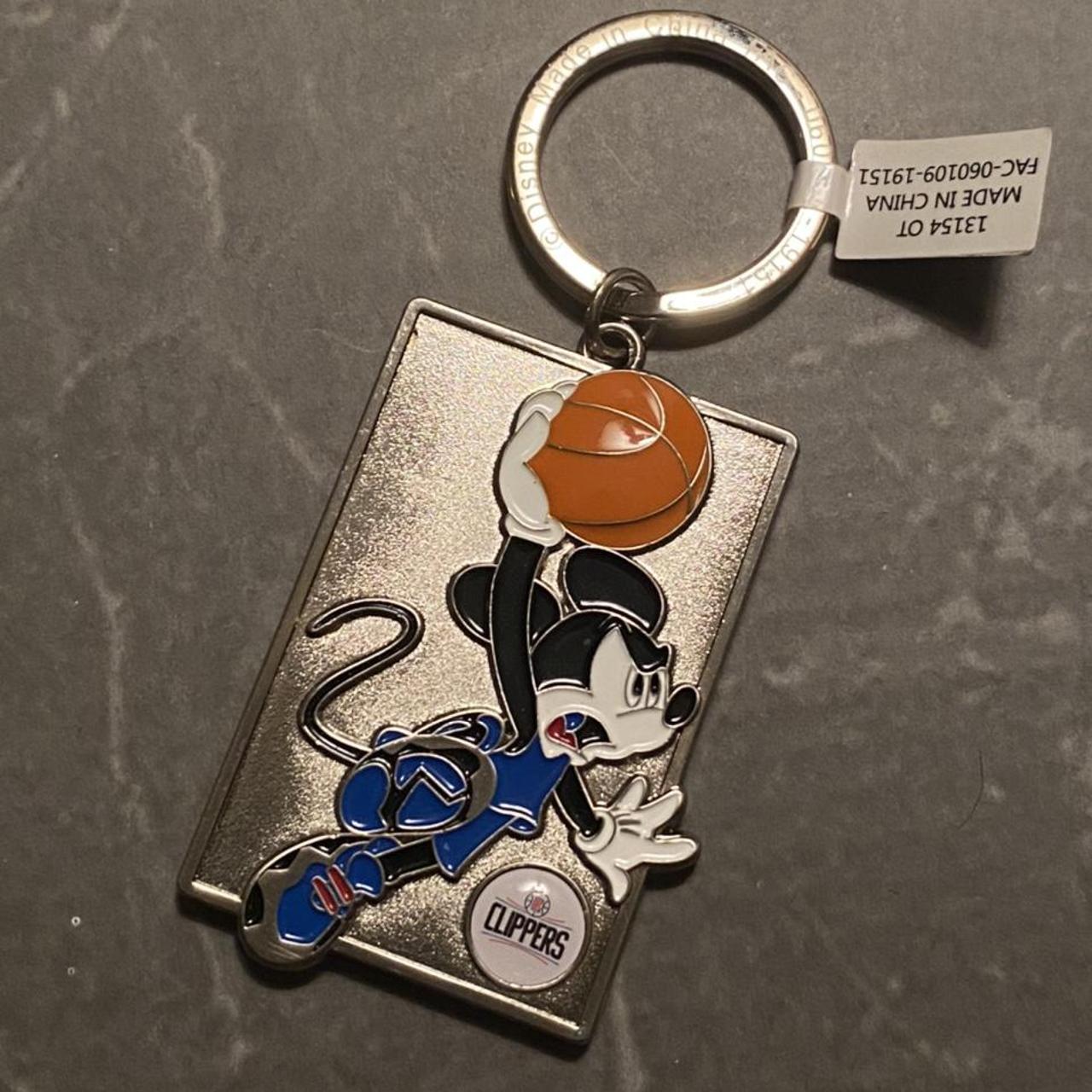 Disney NBA Mickey Mouse Los Angeles Clippers keychain - Depop
